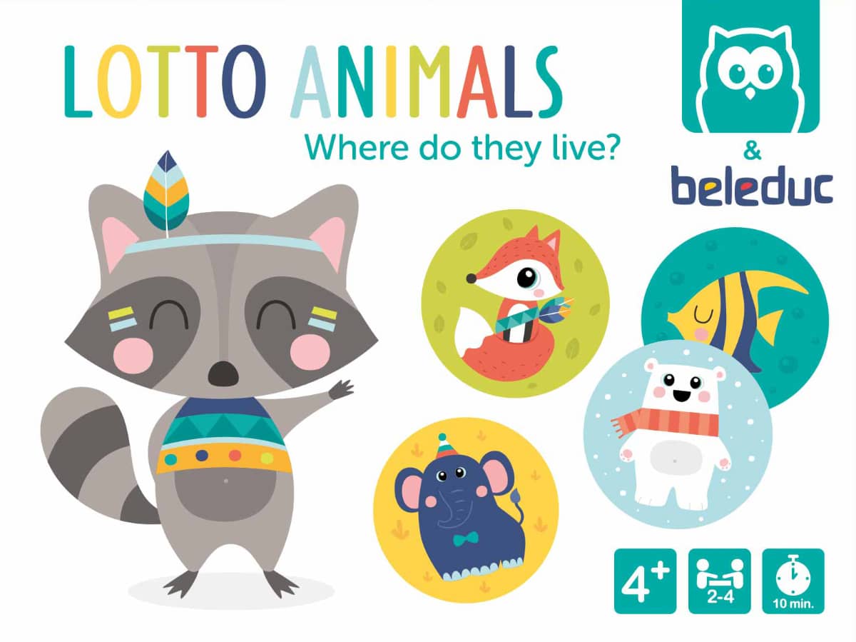 Lotto Animals - Boda Games Manufacturing