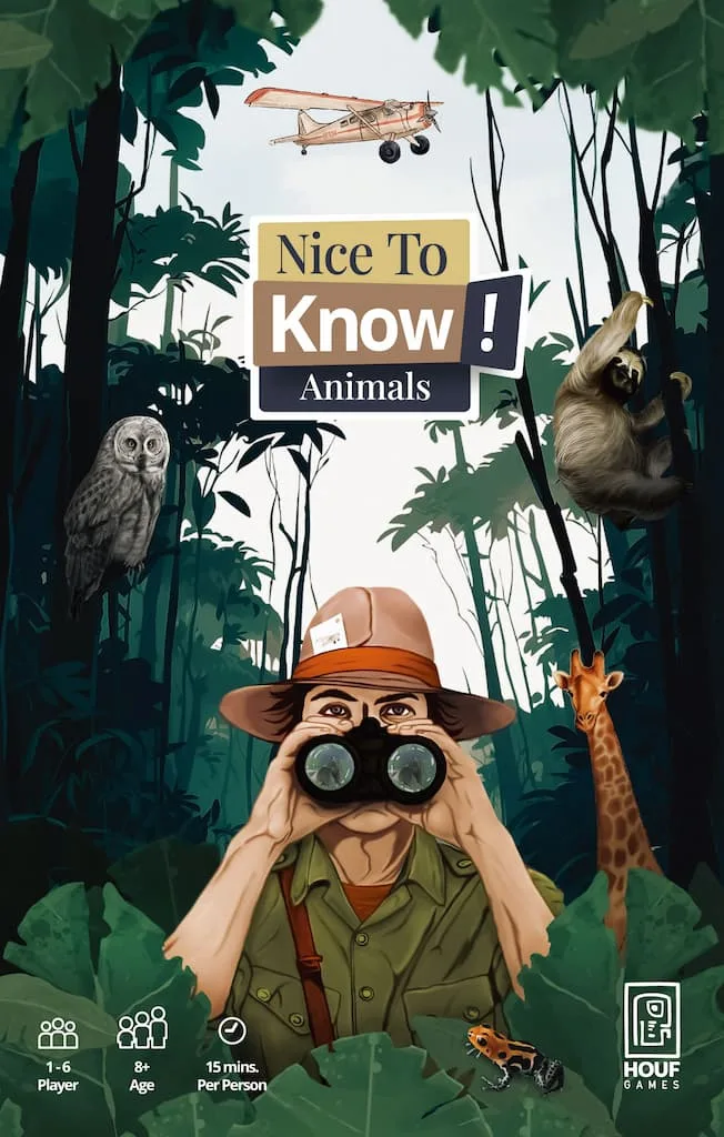 Nice to Know! Animals - Boda Games Manufacturing